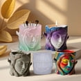 Silicone Face Shape Mold For Creative Resin Casting Decorative Planter ...