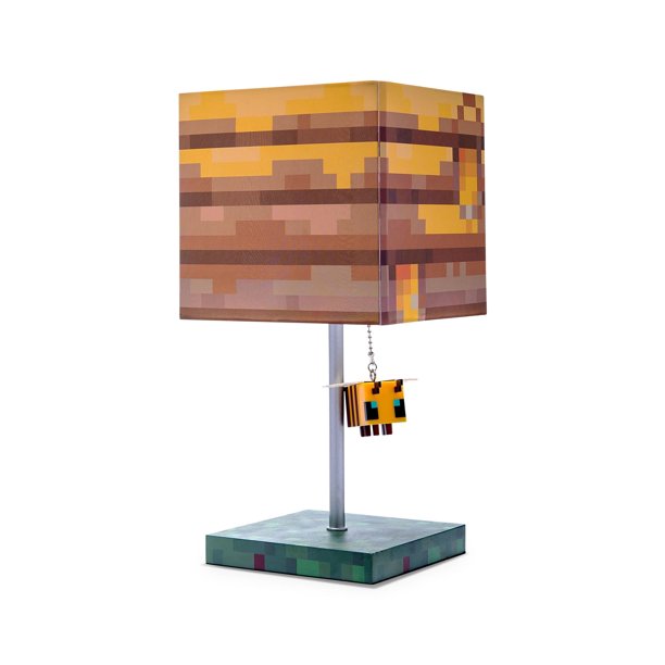 Minecraft Yellow Bee Nest Block Desk Lamp with 3D Bee Puller - Walmart.ca