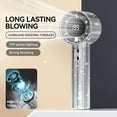 Portable Handheld Turbo Fan,200 Speed Wind,Mini Personal Fan Portable ...