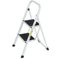 ZENY Heavy-Duty 2 Step Ladder, Portable, Non-Slip Wide Platform, Anti ...