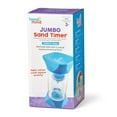 hand2mind Blue Jumbo Sand Timers, 1 Minute Hourglass with Rubber End ...