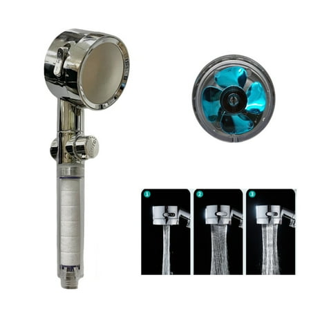 PVCS 3-mode Shower Head Spray Vortex Shower Head High Pressure Water ...
