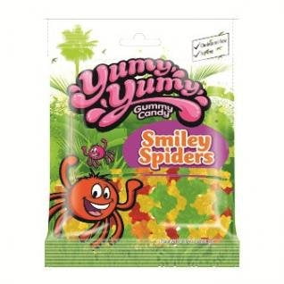 Yumy Yumy Smiley Spiders, Gummy Candy, 4.5 Oz. (Pack of 12) - Walmart.com