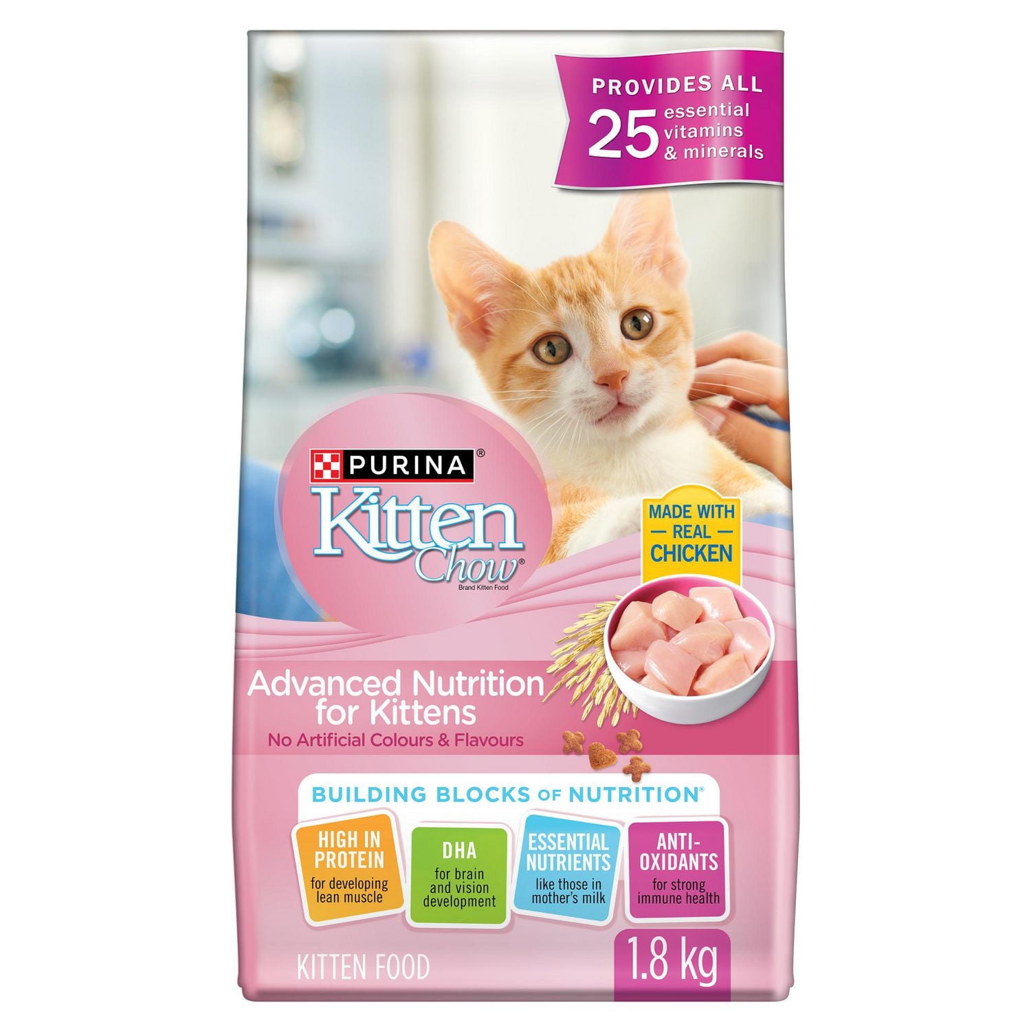 Click here for Cat Chow Purina Kitten Chow Advanced Nutrition For... prices