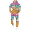 Boys Tracksuit 67 Ice Print Sweatsuit 6 7 Cute Preppy Rap Baseball ...