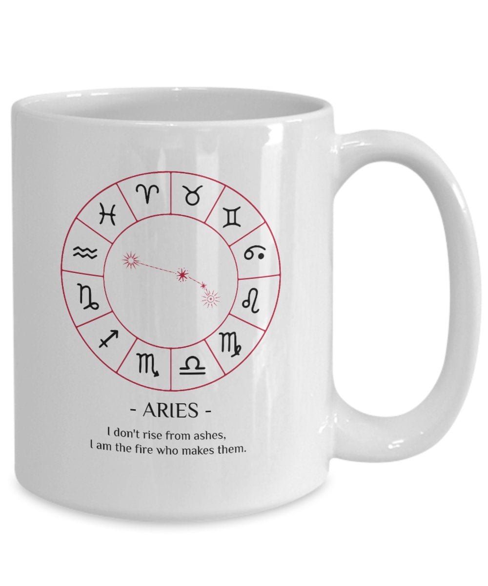 Aries Astrological Constellation Statement coffee mug - Walmart.com