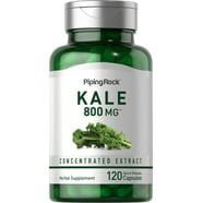 Carlyle Kale Leaf Extract Supplement | 800mg Vitamins Pills | 120 ...