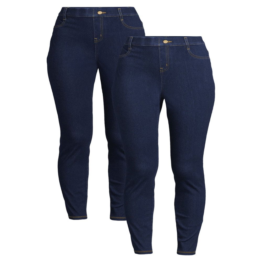 Click here for Junwell Womens High Rise Jeggings 29 Inseam 2-Pack... prices