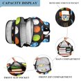 ALAZA Baseball Football Basketball School Laptop Backpack Travel Bag ...
