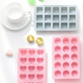 Ice Cube Tray Stackable Reusable Silicone Cocktails Easy Release Ice ...