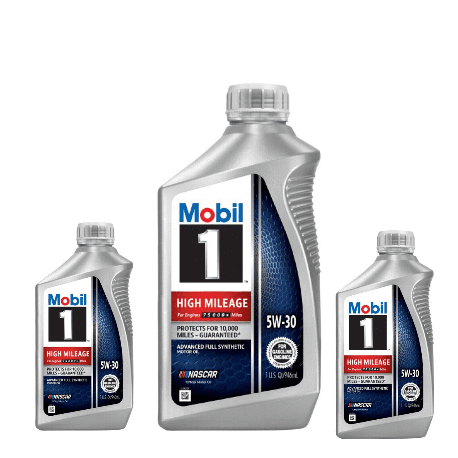 Engine Motor Oil MOBIL 1 Advanced Full Synthetic SAE 5W-30 Pack of 3 ...