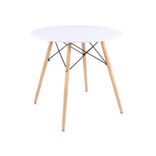 Noble House Logan Mid-Century Modern Wood Dining Table, Natural Oak ...