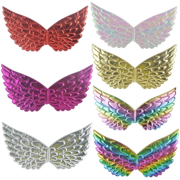 Accesorios para disfraces de baile de graduación Alas de colores Alas ...