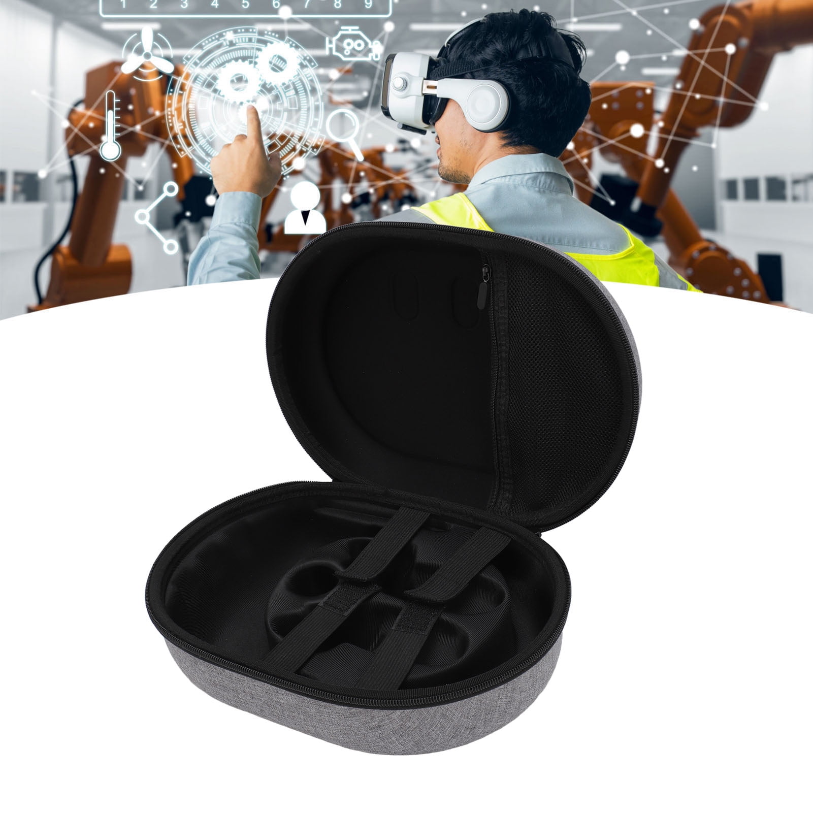Click here for Estink Vr Headset Case Eva Tpu Reinforced Dual Zip... prices