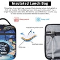 3D Printed Cartoon Phi-Neas Friend Ferb0 Insulated Lunch Bag Office ...