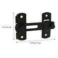 2 Pcs Door Lock Buckle Barn Fence Gate Simple Sliding Bolt Latch ...