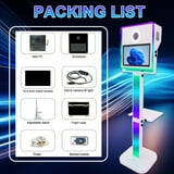 Portable Camera Mirror Photo Booth for with 15.6 Inch Touch Screen ...