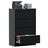 Linon Tracey File Cabinet, Grey, 27 inches Tall - Walmart.com
