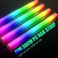 GIM KB-14 RGB PC Light Strip for Gaming Case, Compatible with GIM Hub ...