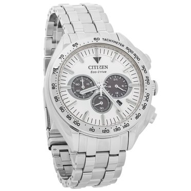 Citizen BJ7128-59G Men's Promaster GMT Silver Tone Bracelet Watch ...
