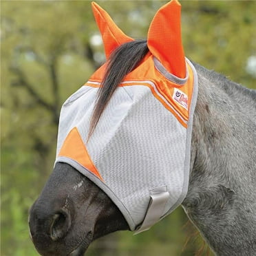 Cashel Pattern Crusader Horse Fly Mask W/ Ears Standard - Walmart.com
