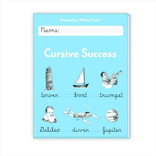 Handwriting Without Tears 006010 Cursive Success Handwriting Book ...