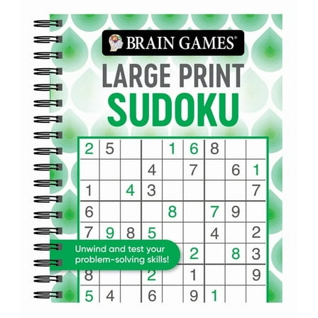 Garb Media Group 500 Sudoku Puzzles for Adults, Large Print, Spiral ...
