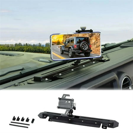 CheroCar Metal Dash Phone Holder Dashboard Phone Mount for Jeep ...