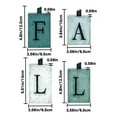 4PCS Fall Farmhouse Wooden Tabletop Sign Set, Thanksgiving Decorations ...
