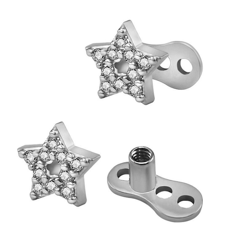 Dermal Piercing Jewelry Tops