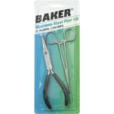 Baker BP6F5 Pliers 6" Pliers & 5" Forceps Kit For Manipulating/Cutting ...