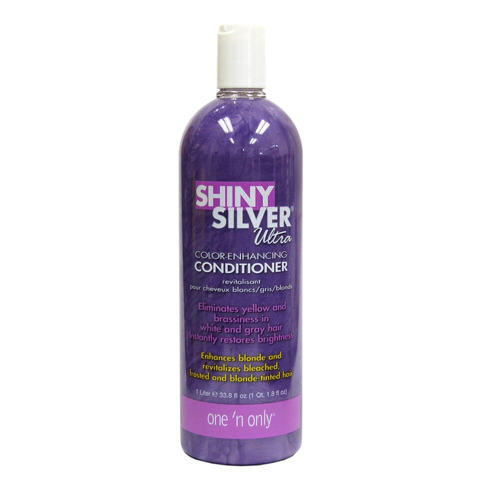 One 'N Only Shiny Silver Ultra Conditioner 33.8 Oz.,Pack of 6 - Walmart.com