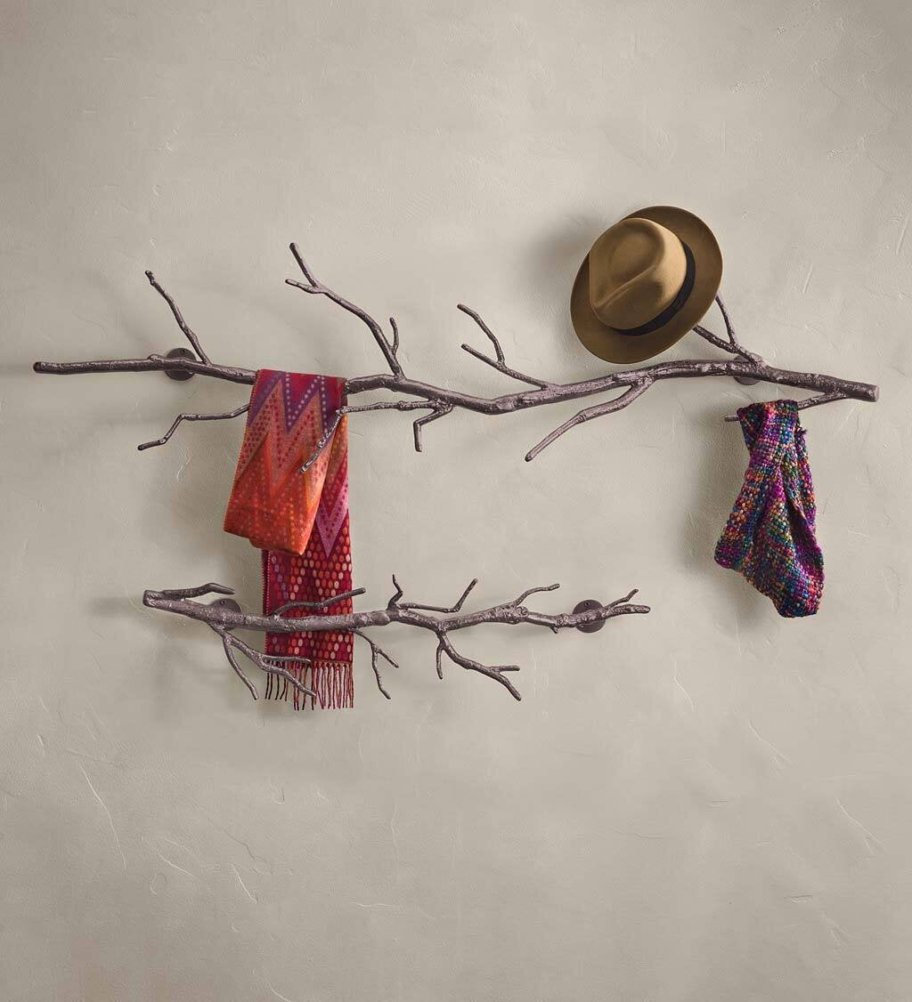 Jolin Steel Wall Mounted Coat Rack, Total Weight Capacity: 5 lb ...