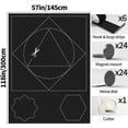 100% Blackout Window Cover, Portable Magnetic Blackout Curtains for ...