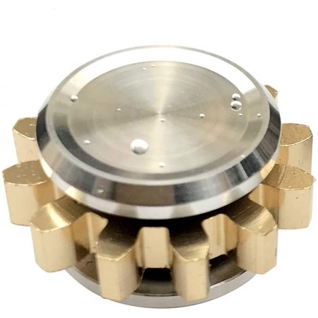 Metal Spinner Fidget Toy Prime, Steel Bearing for Copper Gear Design ...