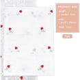 1pc Cotton Embroidered Wavy Edge Flower Eyelet Lace Fabric for DIY ...