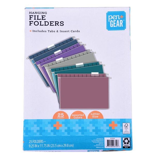Letter Size File Folders