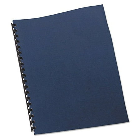 Swingline GBC Linen Textured Binding System Covers, 11 x 8-1/2, Navy ...