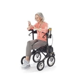 Comodita Tipo All Terrain Rollator Walker with Double Fold Action ...