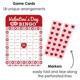 Big Dot of Happiness Conversation Hearts - Bingo Cards and Markers ...