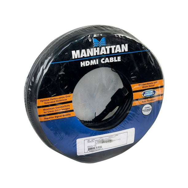 Cable de Vídeo HDMI 1.4 Manhattan M-M 15.0m | Bodega Aurrera en línea