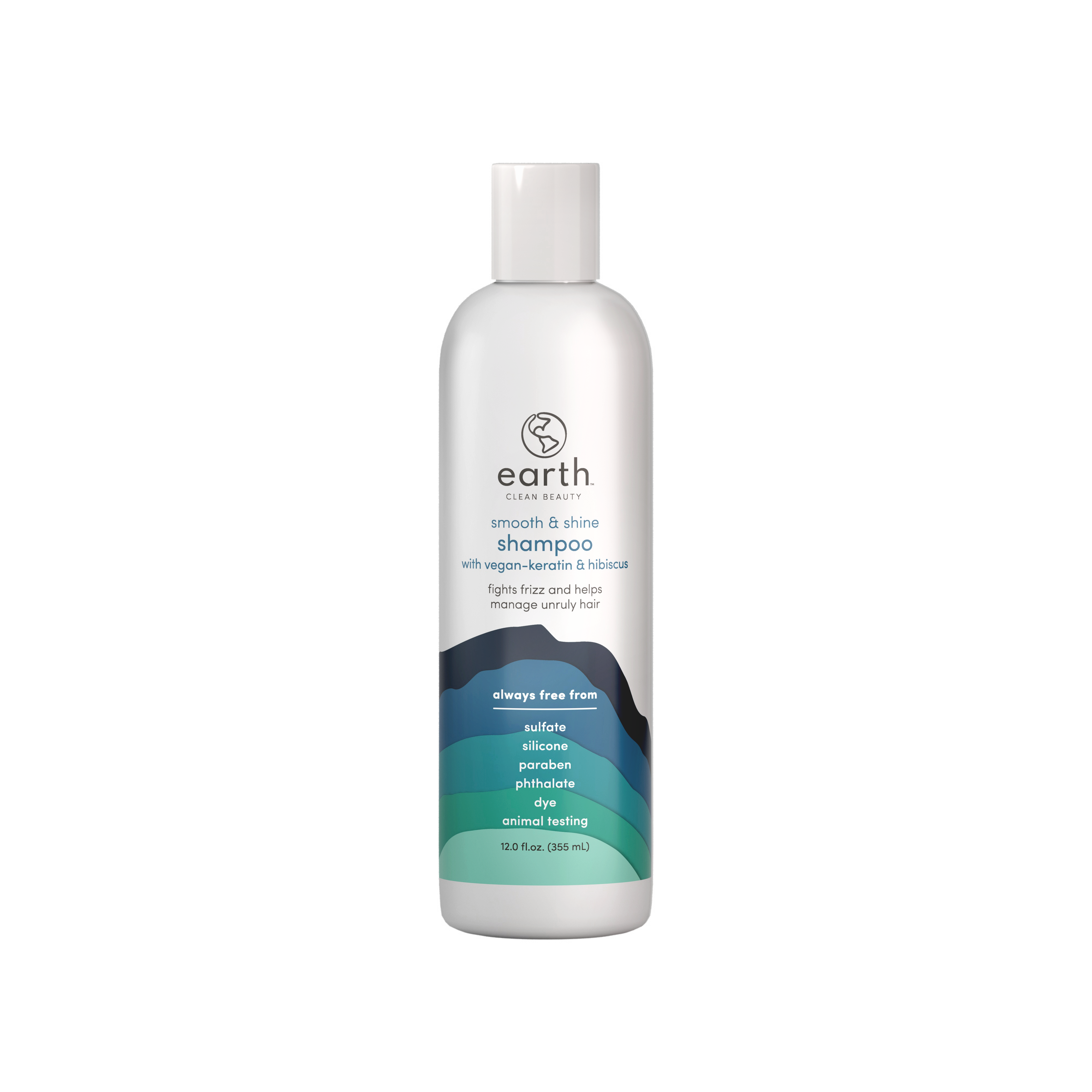 Earth Clean Beauty Smooth Shine Shampoo With Vegan Keratin And