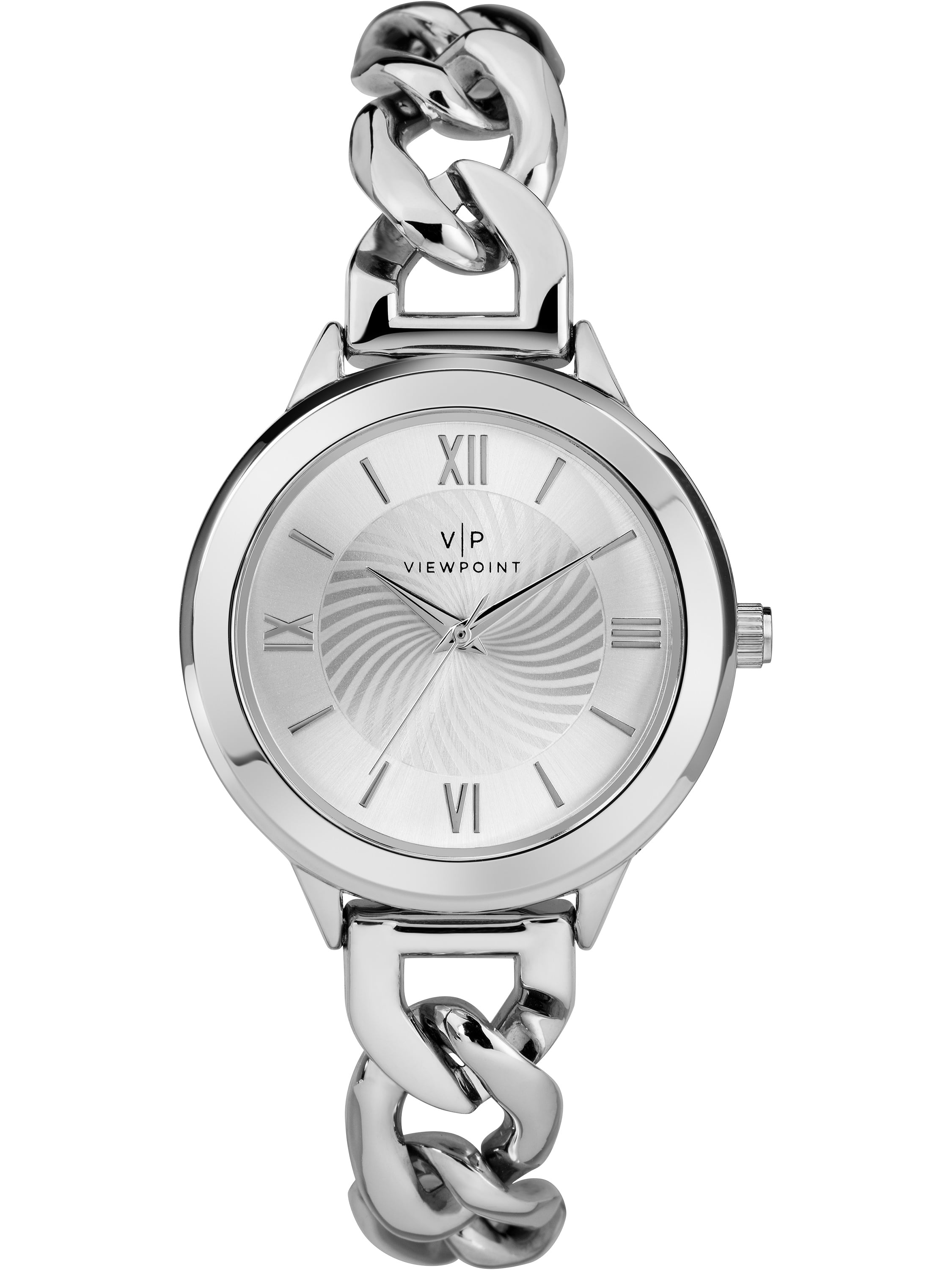 Timex - Viewpoint by Timex Women's 34mm Silver-Tone Bracelet Watch ...
