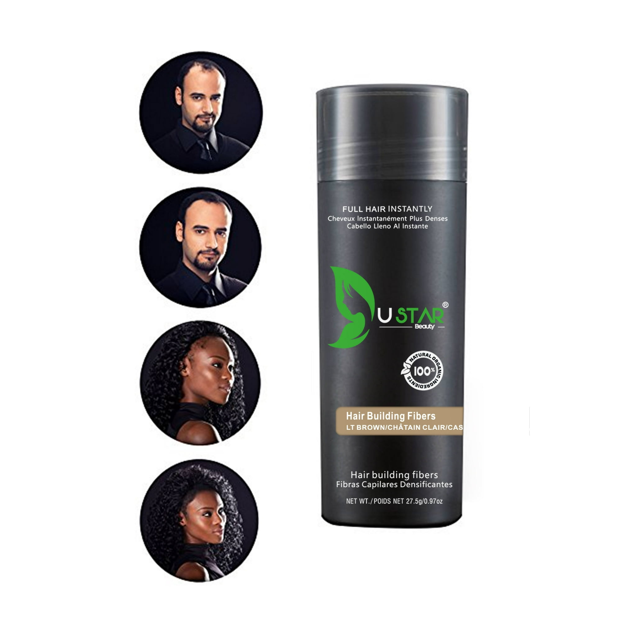 Click here for Ustar Beauty Ustar Hair Building Fibers Light Brow... prices