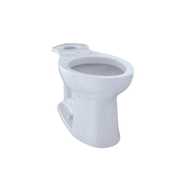 C244EF No.01 Entrada Universal Height Elongated Toilet Bowl, Cotton ...