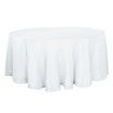 Efavormart 108" Premium Taupe Faux Linen Tablecloth | Slubby Textured ...