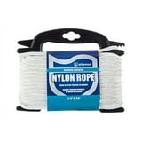 Attwood Mari 1175612 0.25 in. x 50 ft. Diabnylon Rope, White - Walmart.com