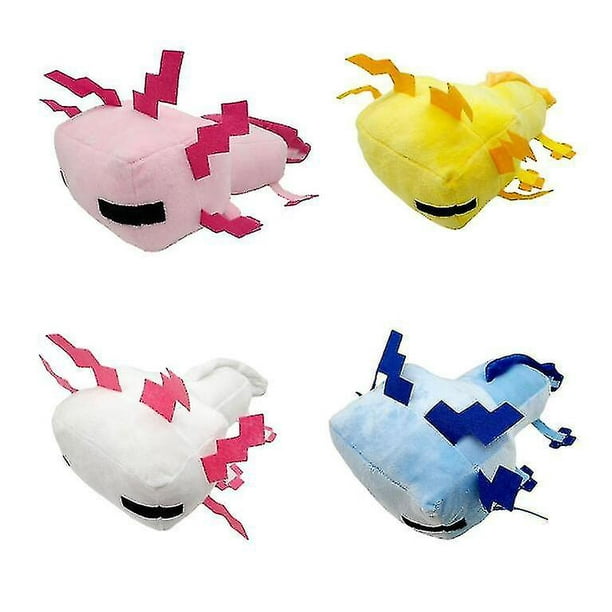 Minecraft Plush Doll Rare Axolotl Soft Plushie Stuffed Toys Gift ...