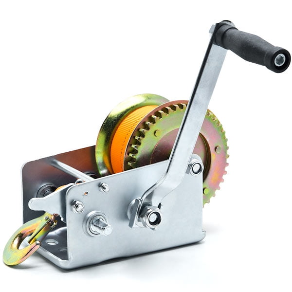Click here for Biltek New Hand Crank Strap Winch 1000lb Jet Ski A... prices
