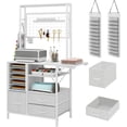 Craft Organizers and Storage Cabinet Compatible with Cricut Machines ...